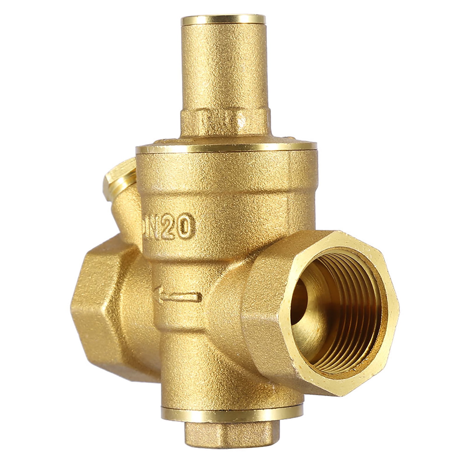 Compact 3/4" Water Pressure Regulator, Space,Saving Design, 1.6MPa ...