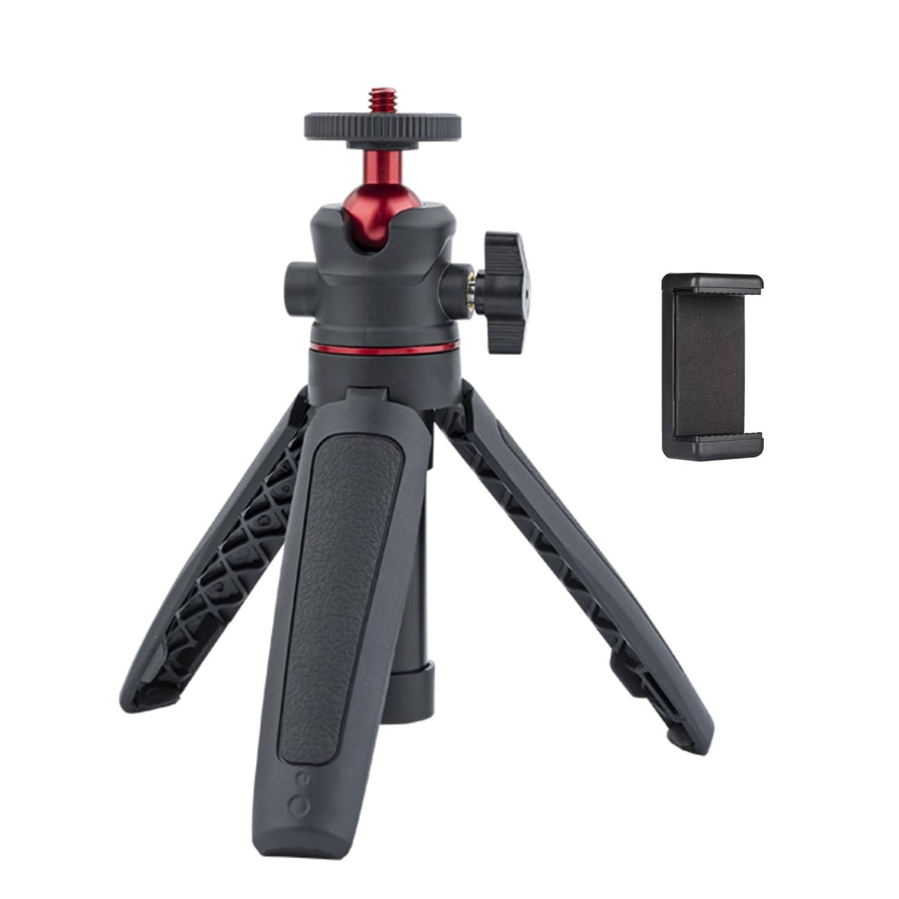 Compact 3-Section Extendable Tripod with Ball Head - Portable Desktop ...