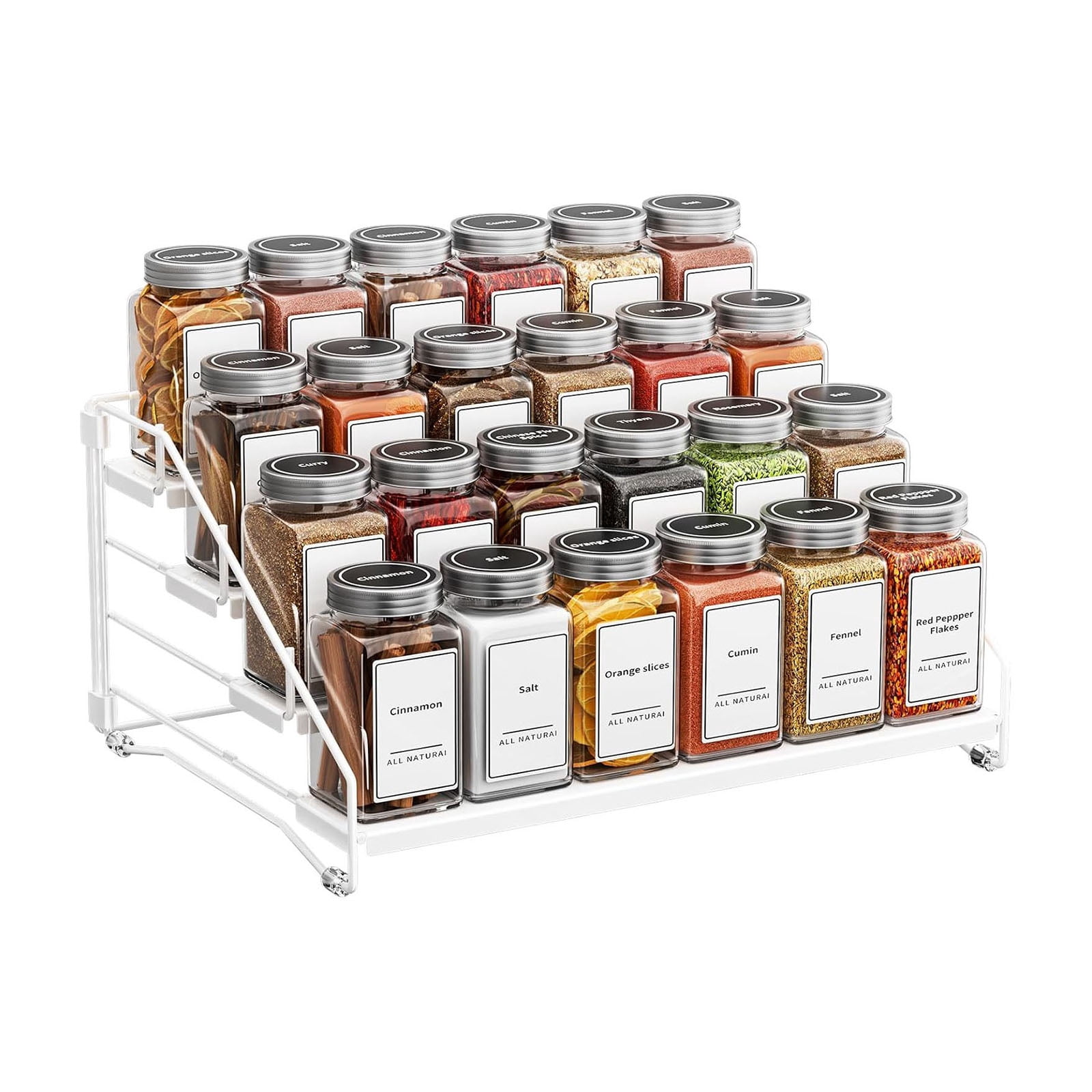 Compact 4 Step Seasoning Display For Counter Efficient Layout Resistant ...