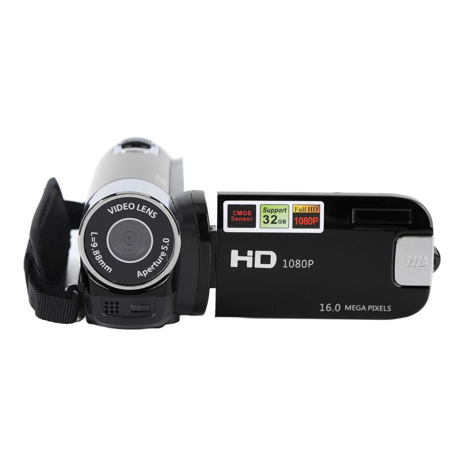 Compact 4K Recording Kit – Rotating Screen Camera with 16x Zoom & USB-C ...