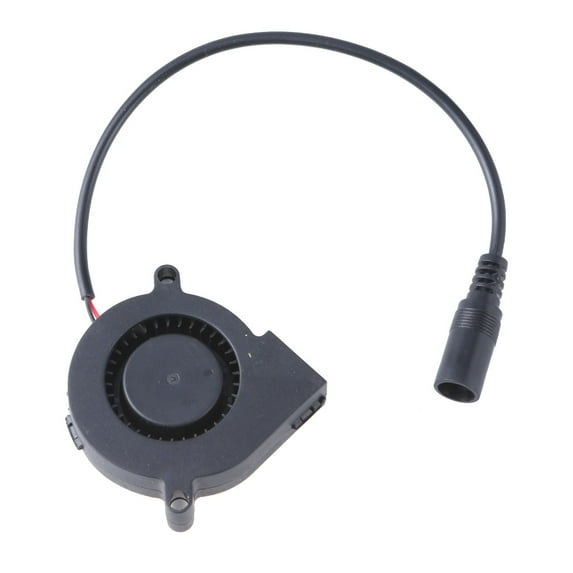 Compact 50mm Blower Fan 12V, 3.4CFM Airflows Cooling Fan for Efficient ...