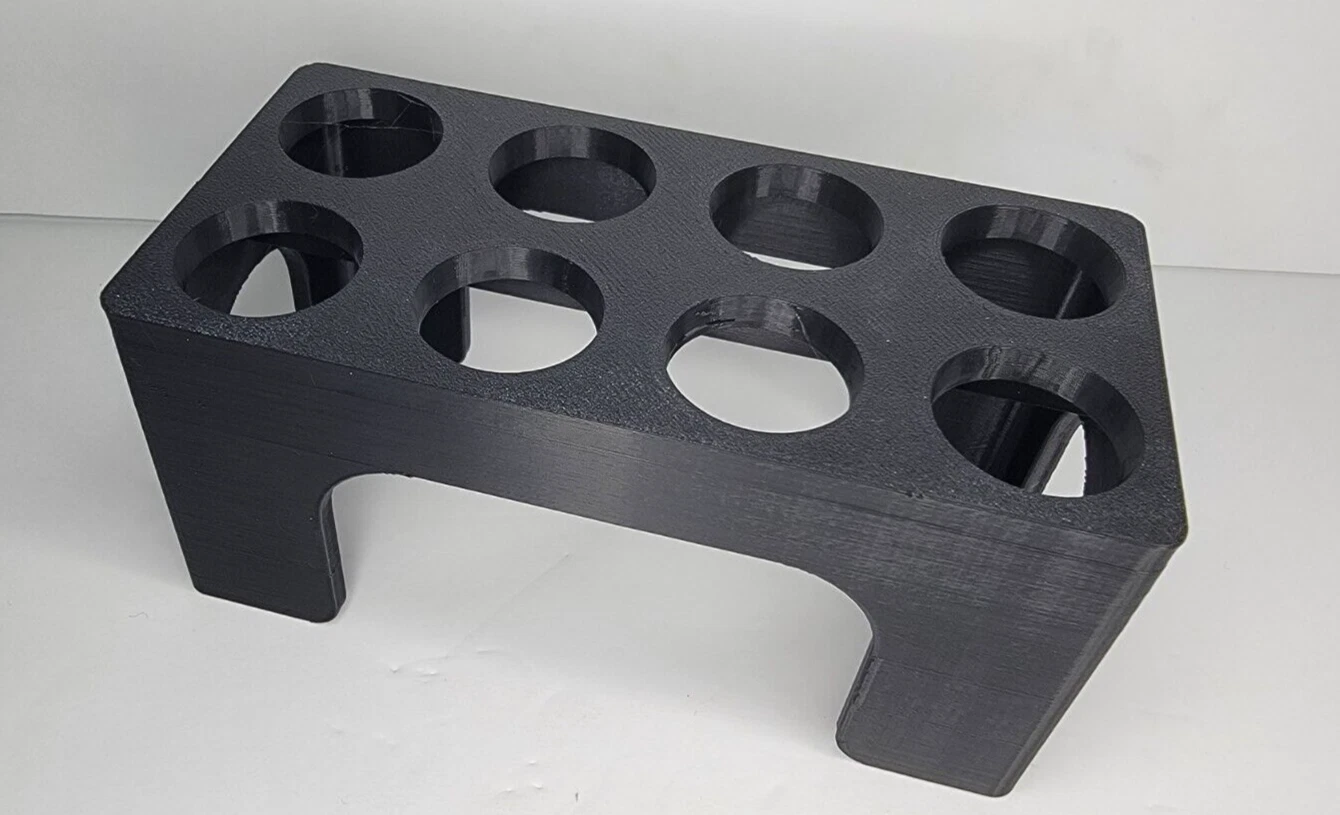 Compact 5C Collet Rack: Holds 8 Collets, Tabletop Design, Workshop ...