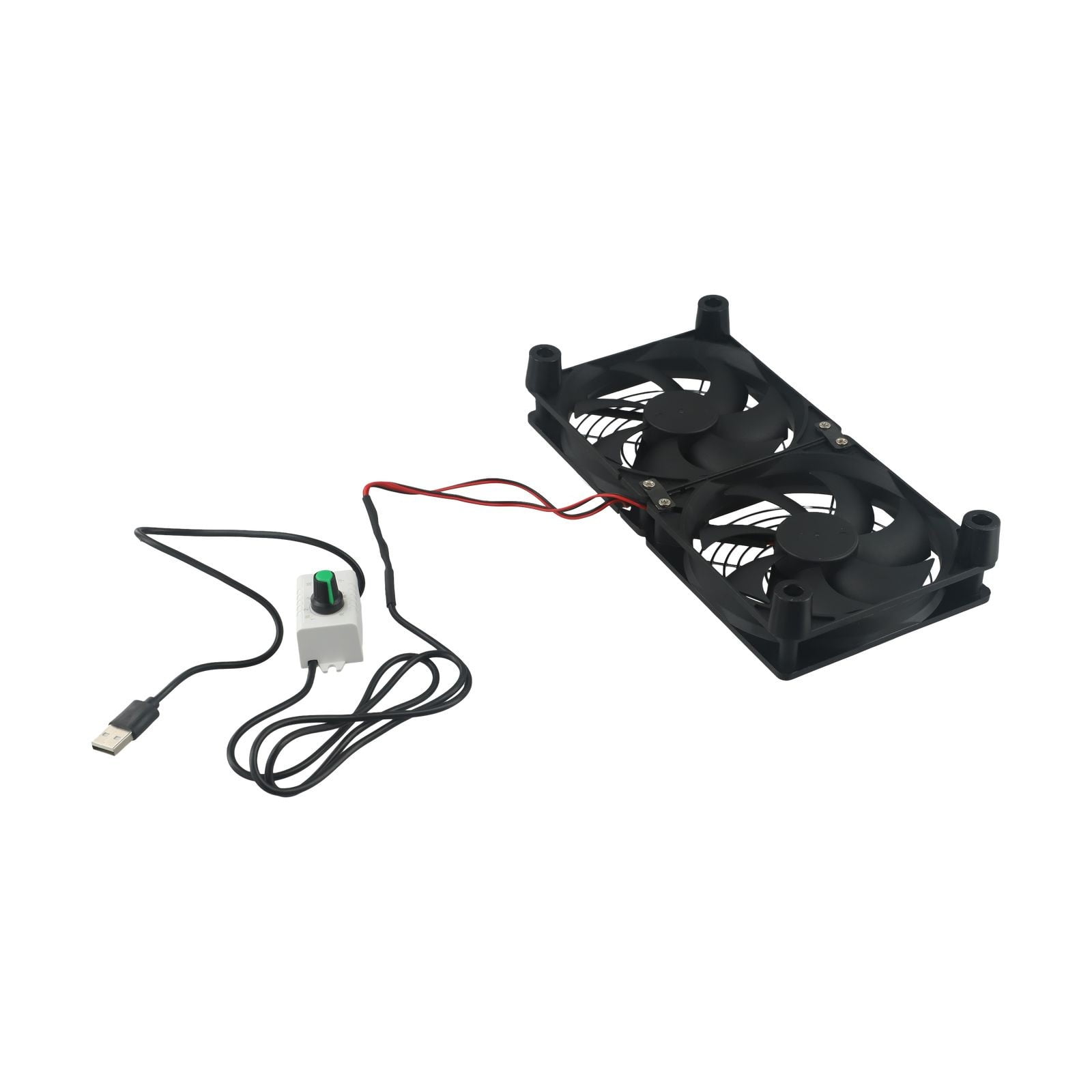 Compact 5V USB Cooling Fan with 3000 RPM Speed Control for Electronics ...