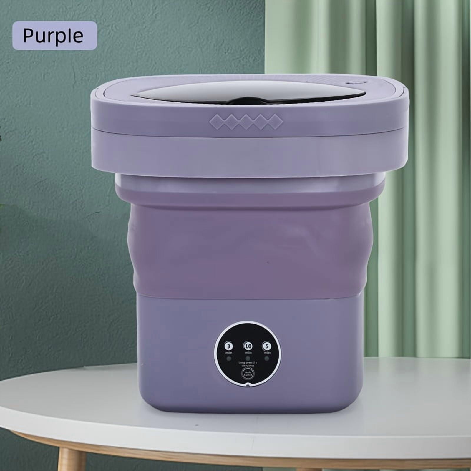 Compact 8L Folding Washing Machine - Portable, High-Capacity Laundry ...