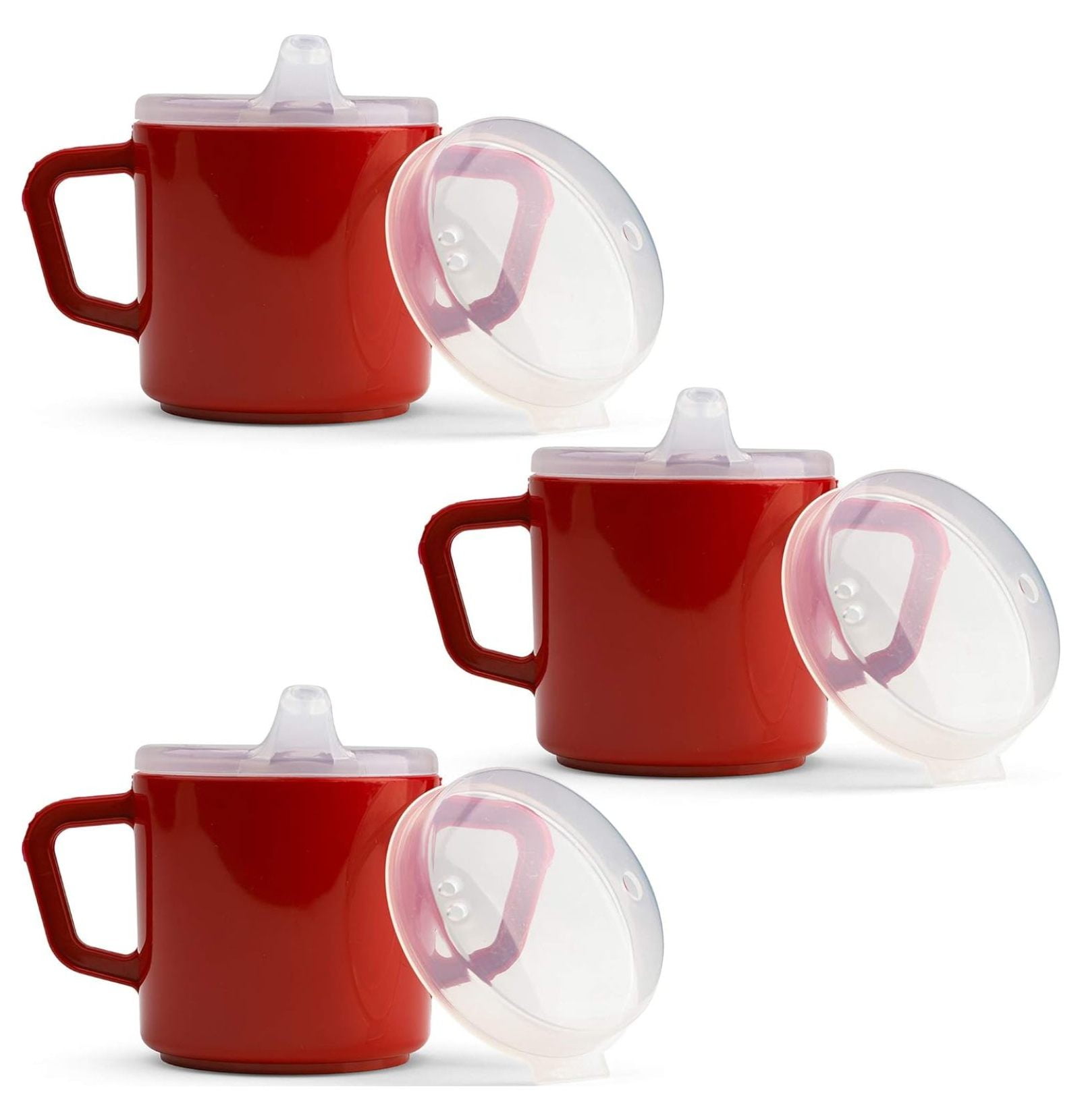 Compact 8oz Adult Sippy Cup with 2 Handles - Sip Cups for Adults for ...