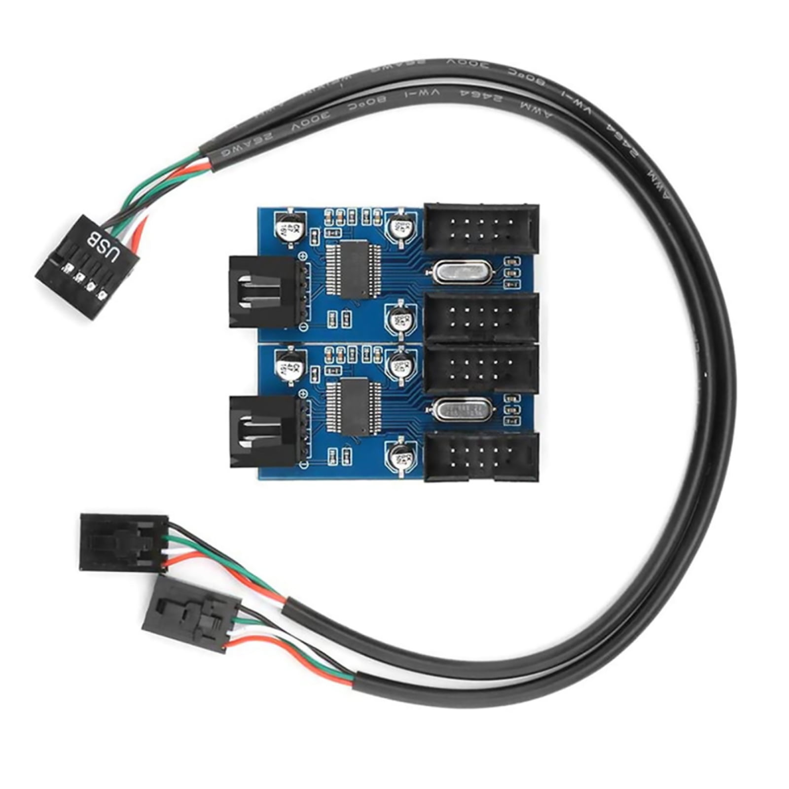 Compact 9-Pin USB Splitter Cable 30cm for Rocketek Expanding ...