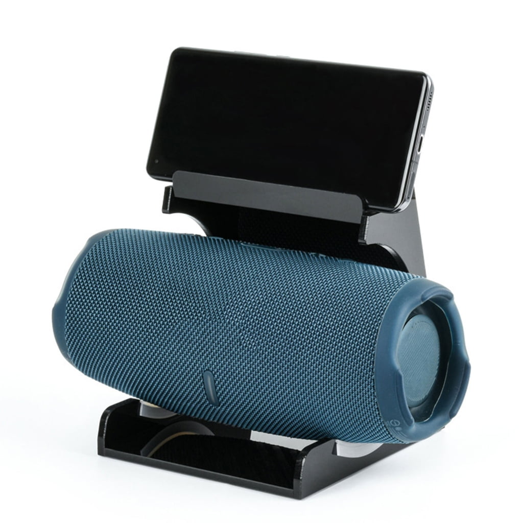 Compact Acrylic Desktop Speaker Stand Office Phone Holder for Charge 5/ ...