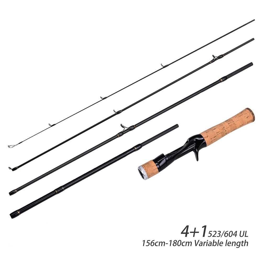 Compact Alien Mouth Pole Lure Rod Portable Travel Size Adjustable From ...