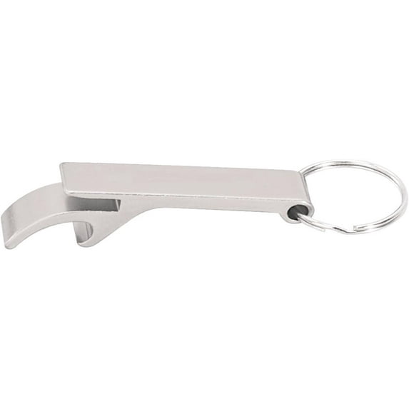 Compact Anodized Aluminum Key Ring, Silver (Set of 6) - Walmart.com