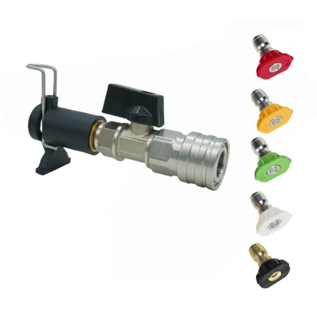 Compact Ball Gate Assembly With 5 Interchangeable Nozzles And Fast ...