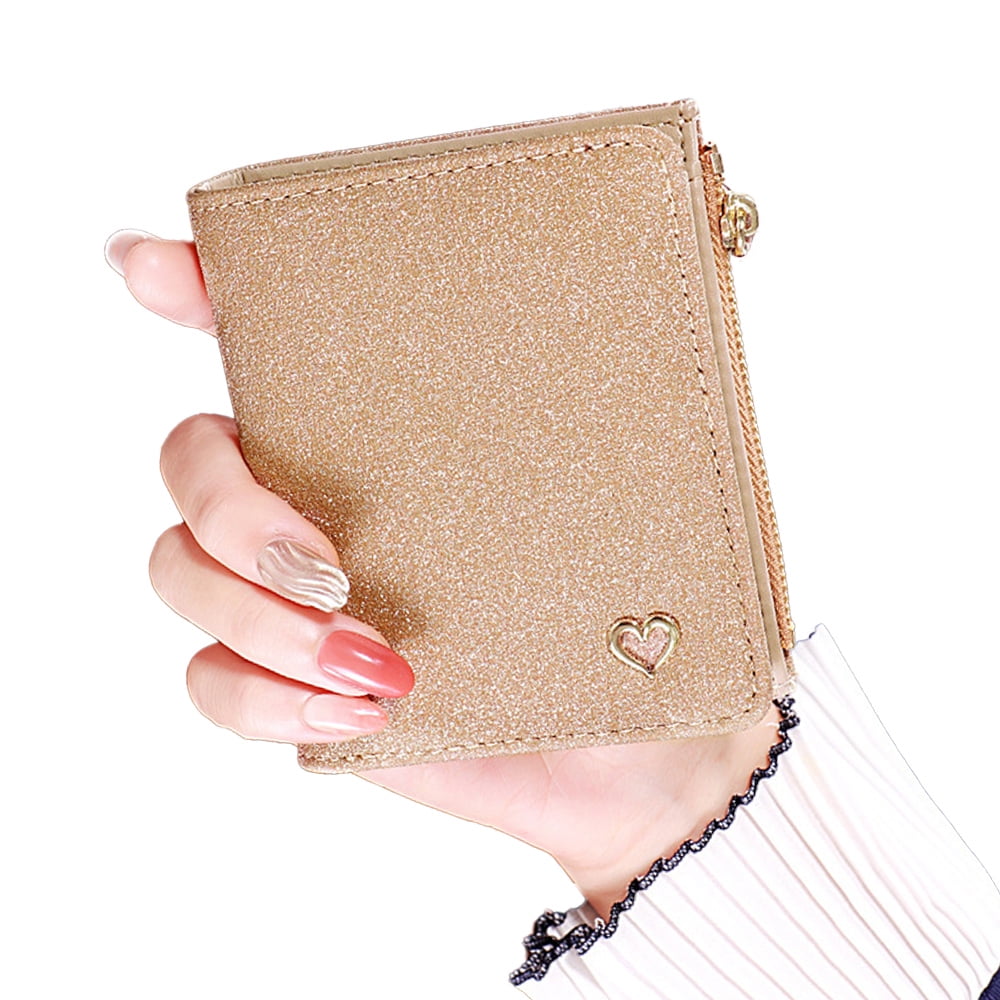 Compact Bifold Wallet With Clear Layout For Girls - Walmart.com