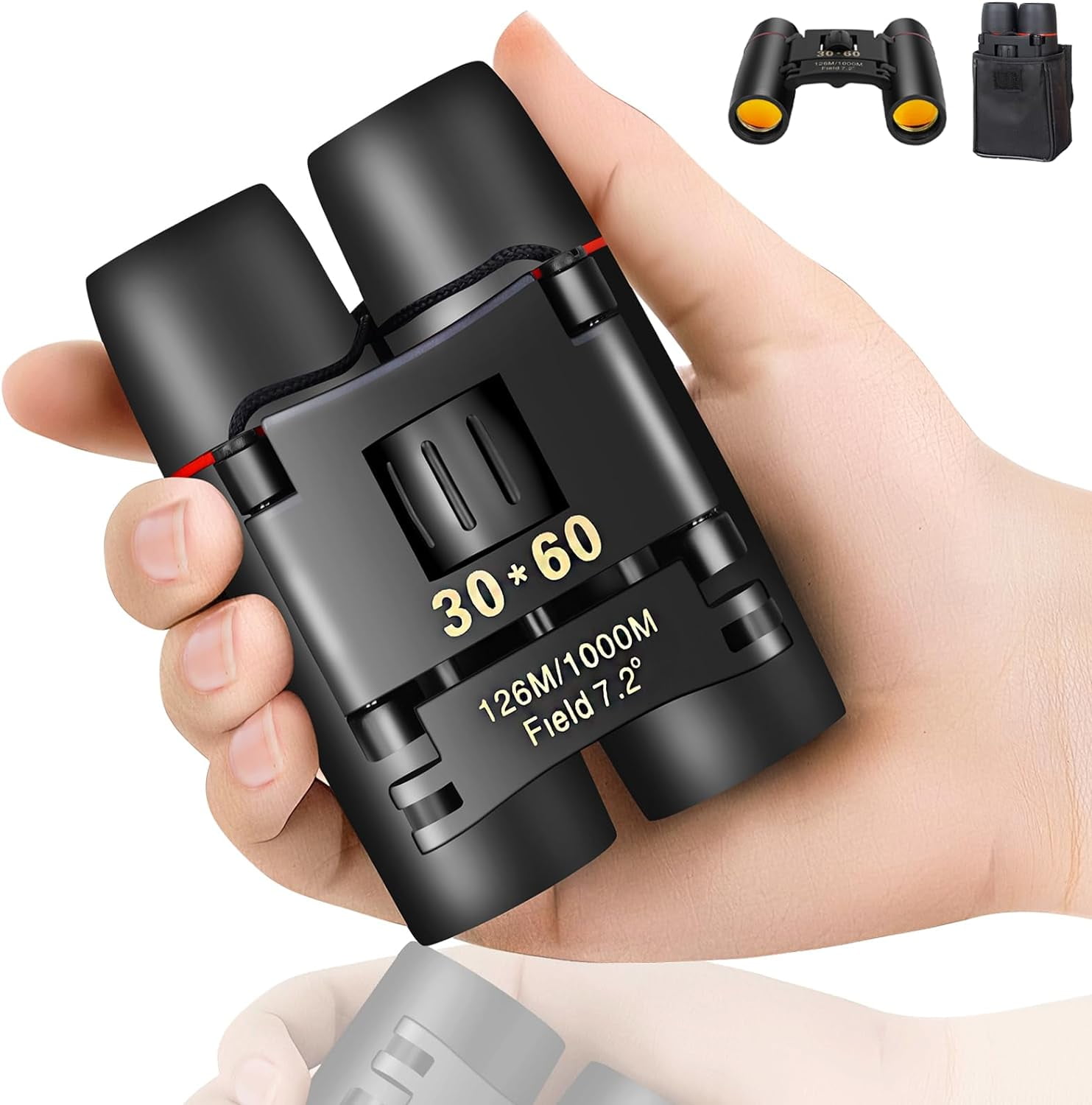 Compact Binoculars for Adults and Kids, HD Mini Portable Outdoor ...