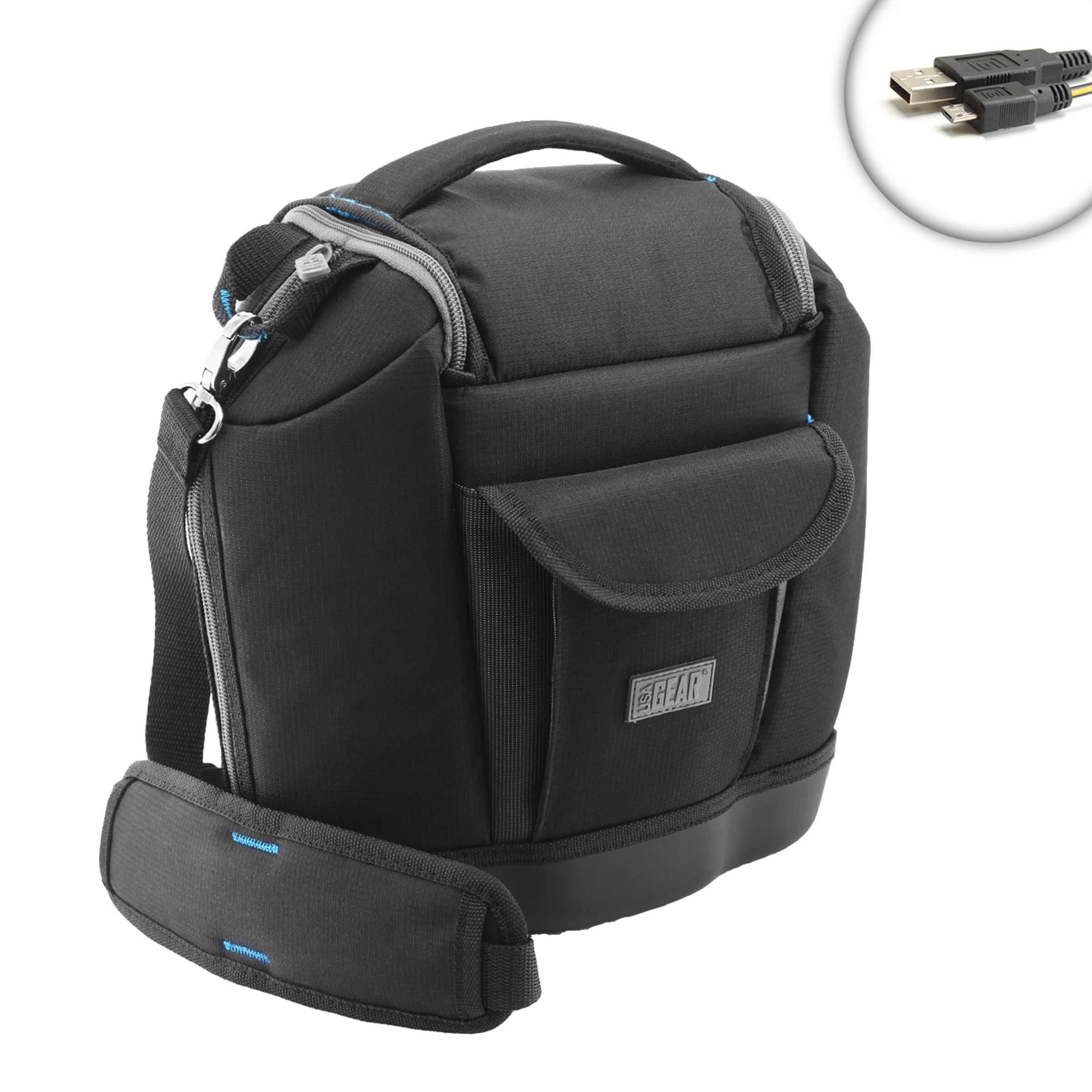 Compact Camera Bag with Accessory Storage , Waterproof EVA Bottom and ...