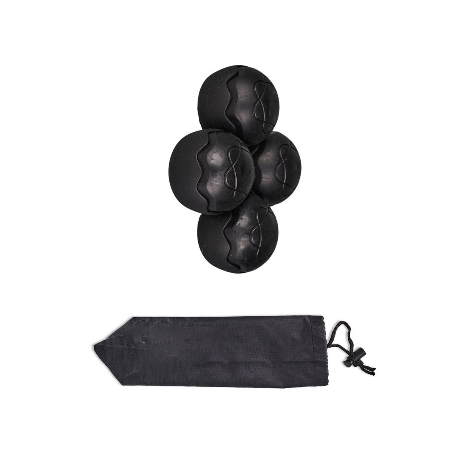 Compact Camp Stool with Spherical Feet, Sand-Resistant Rubber Base ...