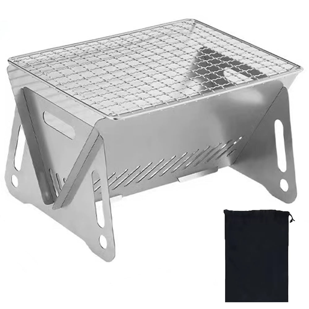 Compact Camp Stove, Portable Backpacking Stove with Grill for Outdoor ...
