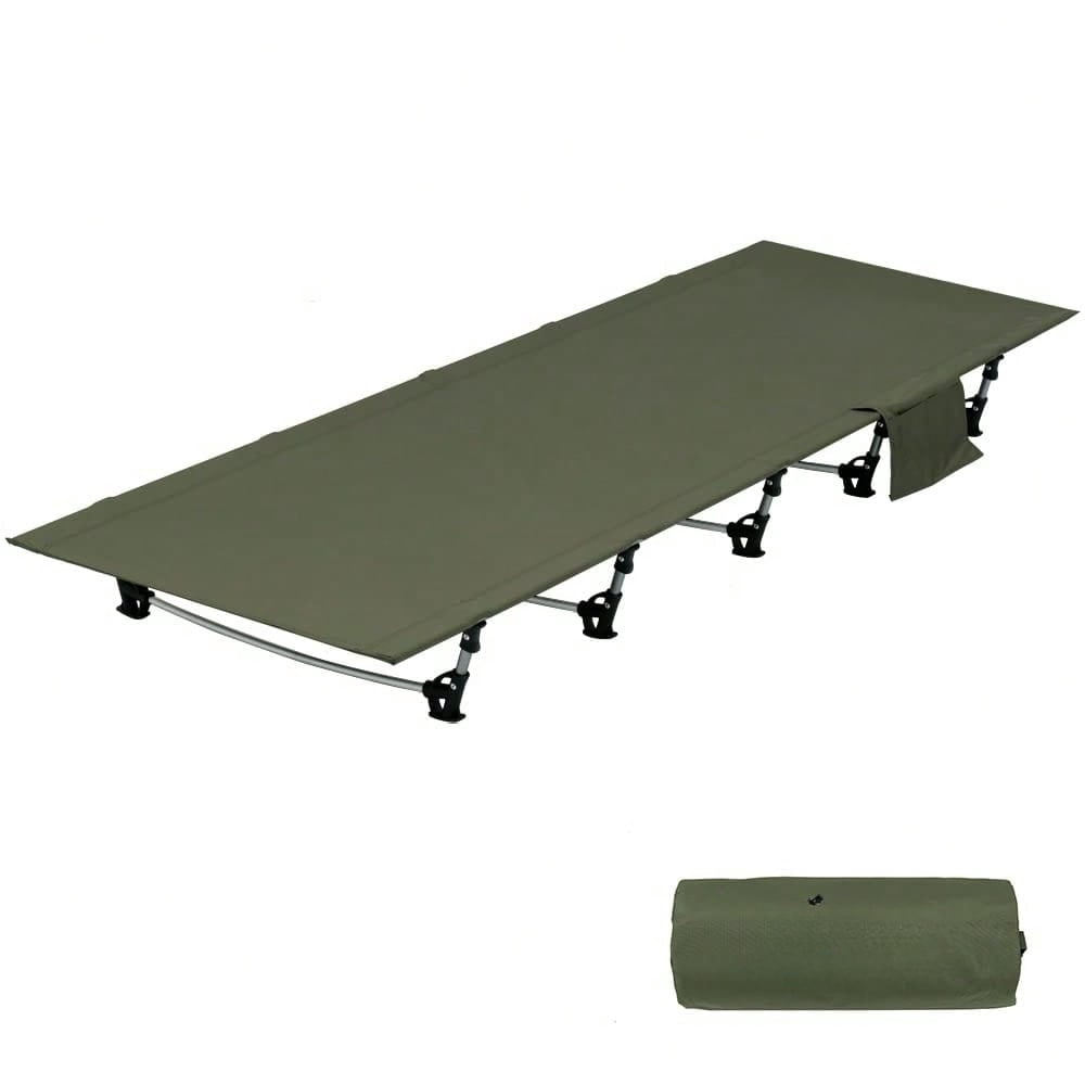 Compact Camping Cot Backpacking Ultralight Folding Lightweight Bed Easy ...