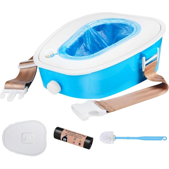 Compact Car Portable Toilet Camping Indoor & Outdoor Commode,Travel ...