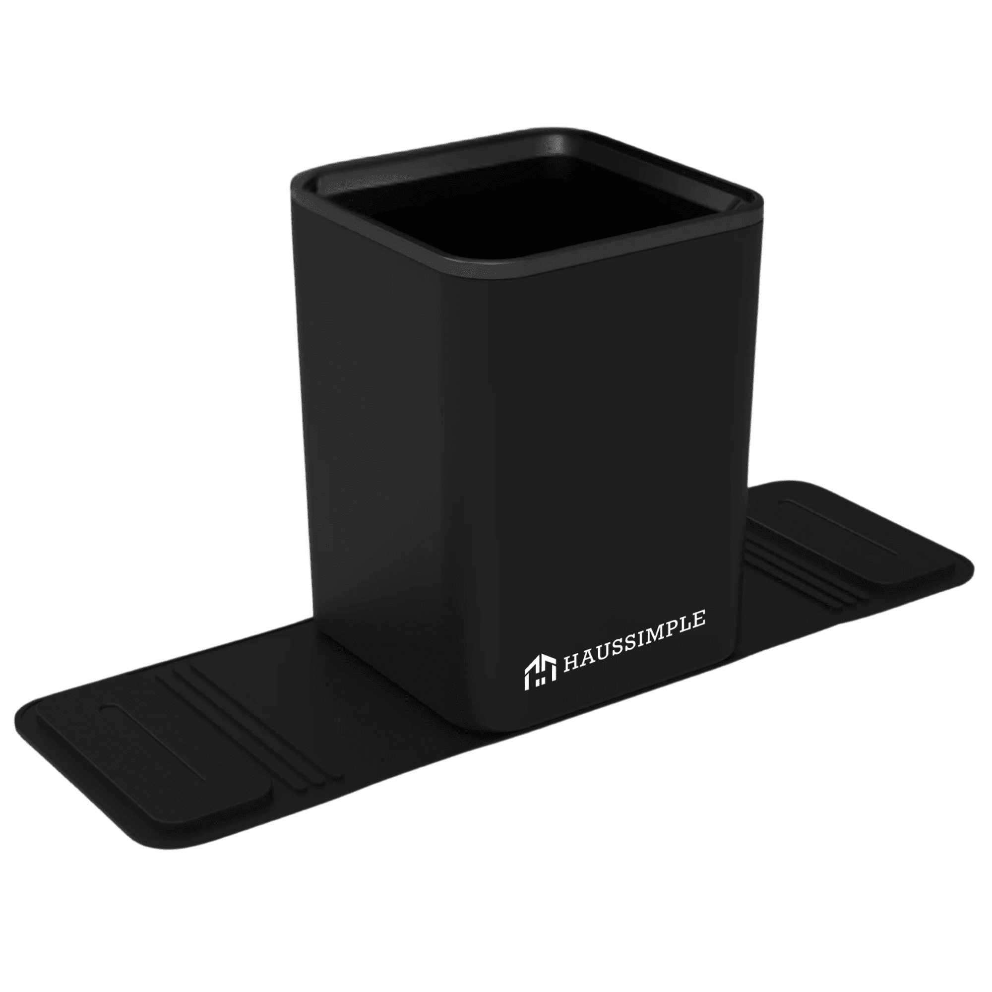 Compact Car Trash Can, 2L Leakproof Garbage Bin with Anti-Tip Stability ...