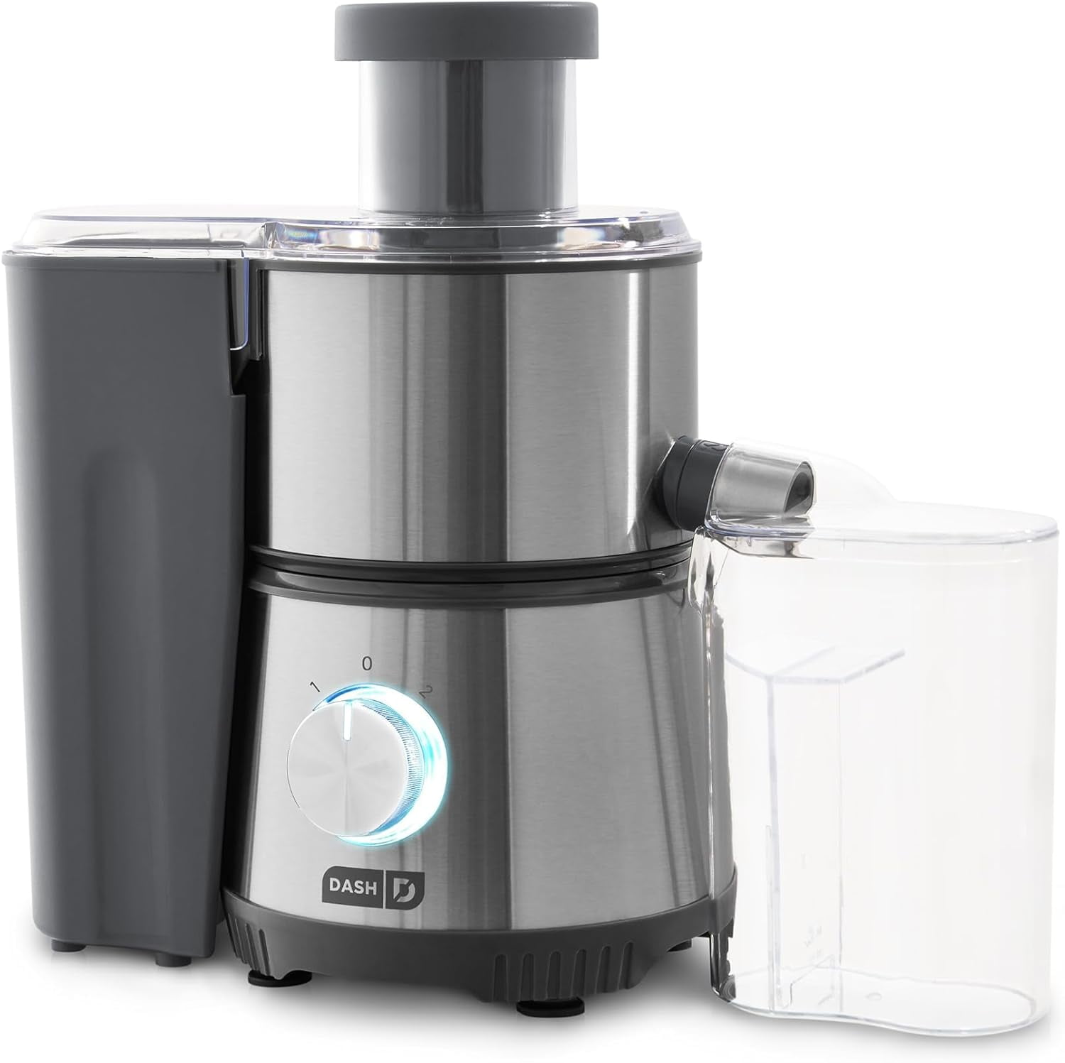 Compact Centrifugal Juicer, Press Juicing Machine, 2-Speed, 2" Wide ...