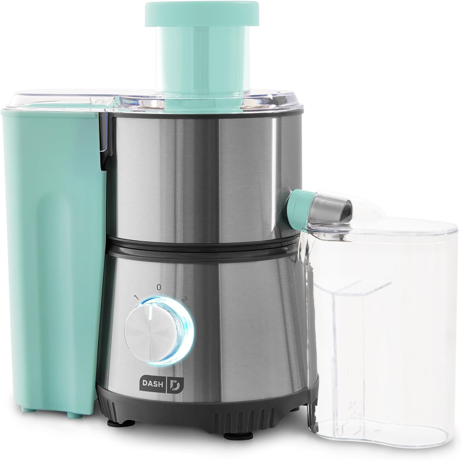 Compact Centrifugal Juicer with Press Juicing Machine, 2-Speed, 2" Wide ...