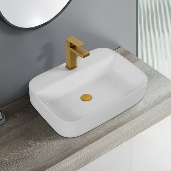 Ceramic Basin - Easy to Clean and Maintain - Bathroom Setup - Provide ...