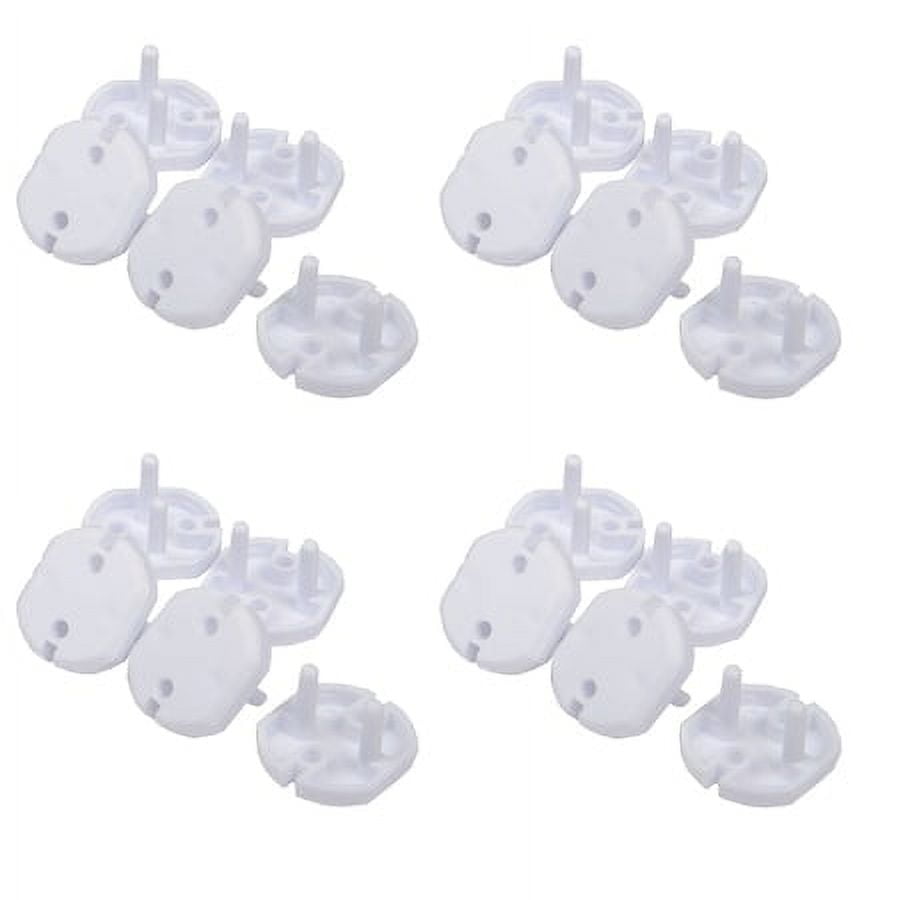 Compact Child-Proof Safety Covers, Easy Installation Secure Fit Outlet ...