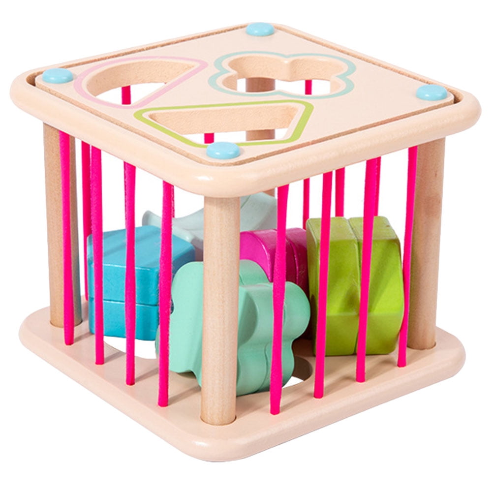 Compact Children Toy Shape Recognition Building Blocks Grasp Toys for ...