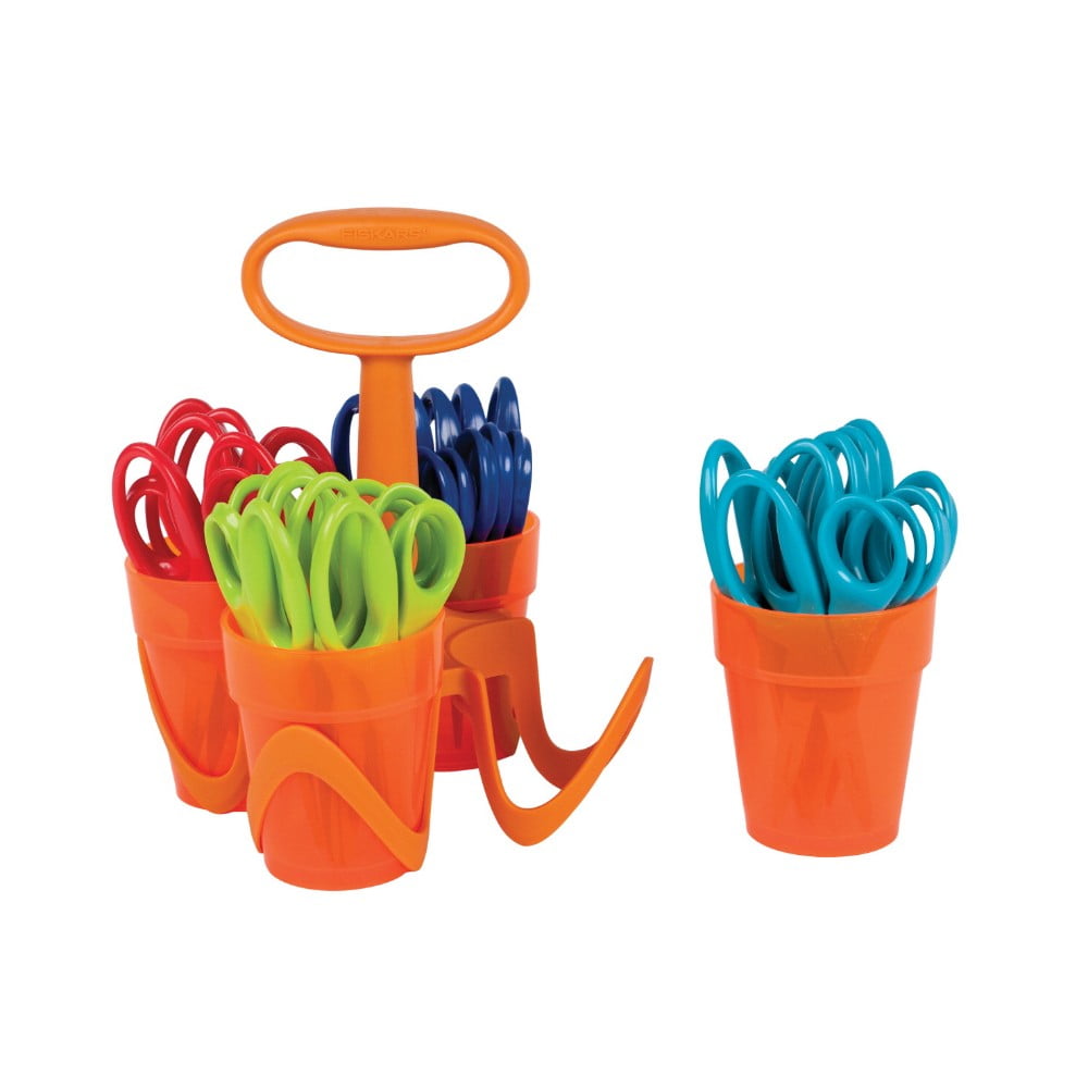 Compact Class Pack Premium Pointed Tip Caddy Scissor 5 L In, Assorted ...