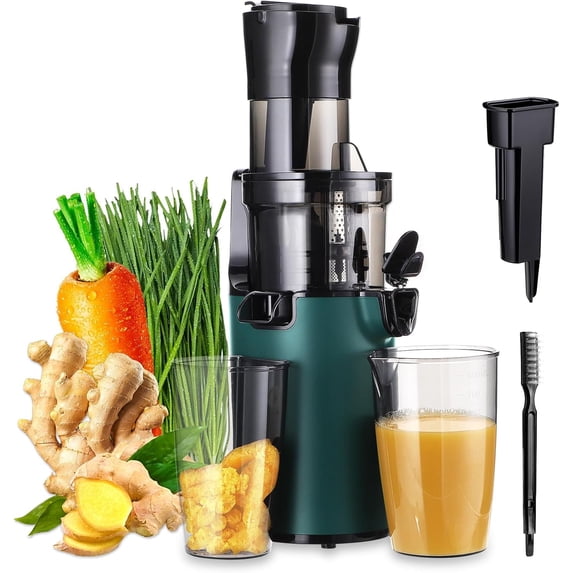 Compact Cold Press Juicer Machines Slow Masticating Juicer-3.1" Wide ...