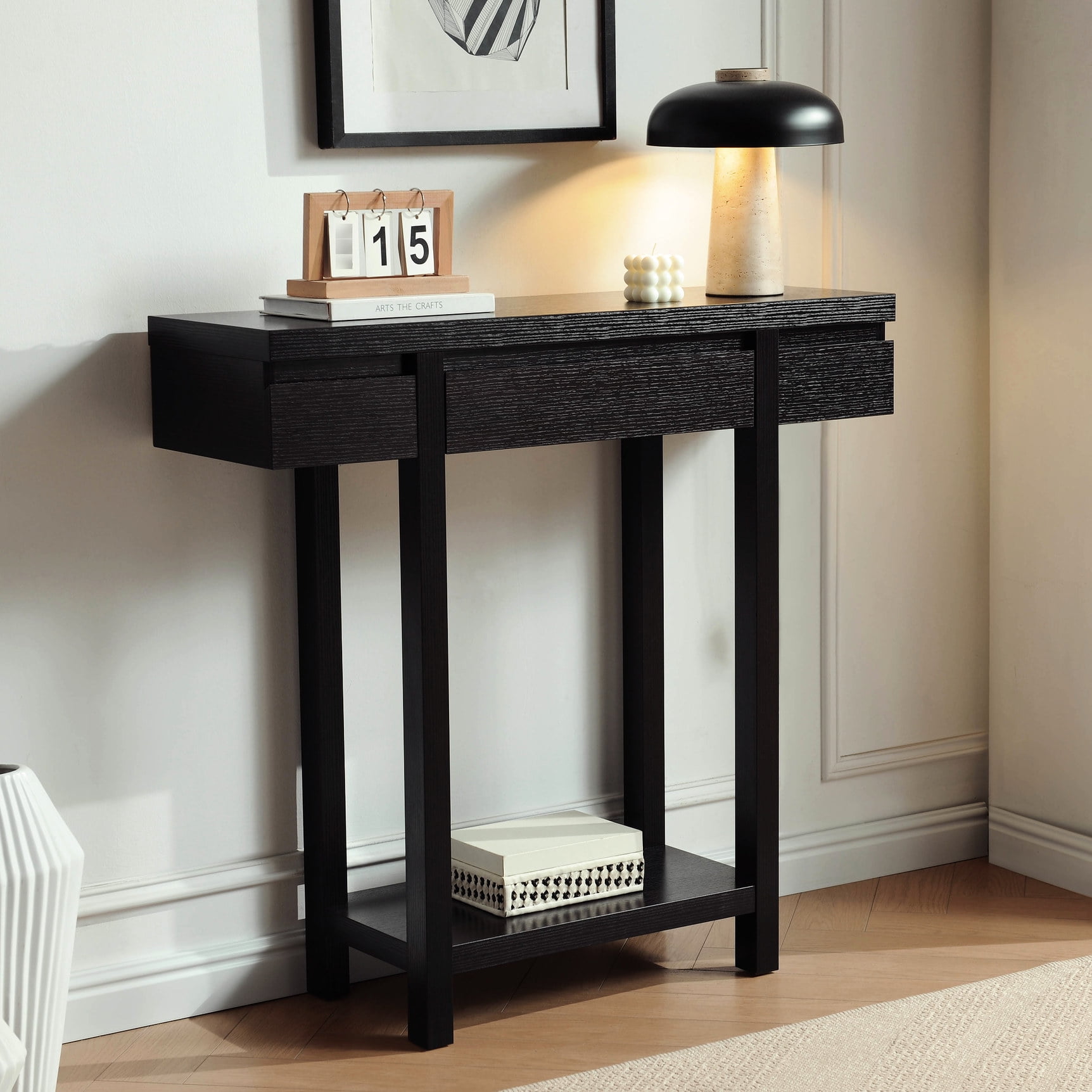 Compact Console with Shelf / In Home Hallway / Gives Hidden Storage ...