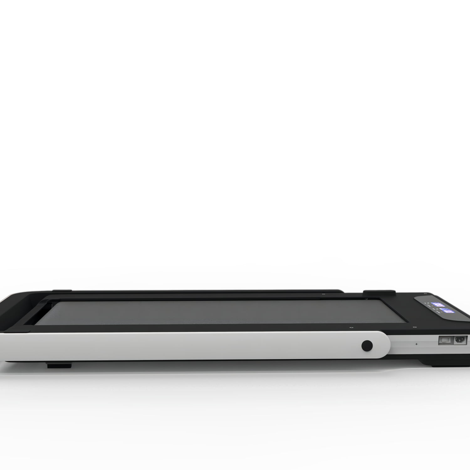 Compact and Convenient 2 in 1 White Under Desk Treadmill with Remote ...