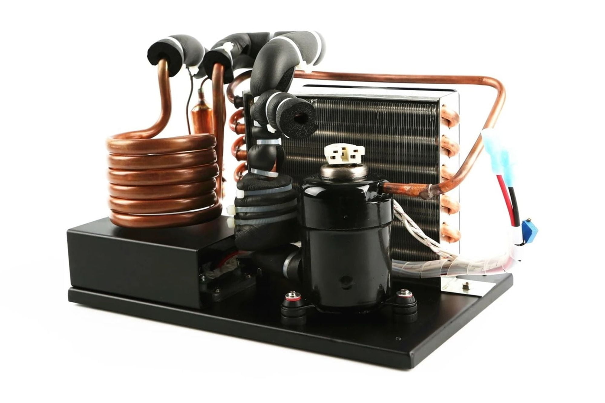 Compact Copper Coil Chiller DV1910E, 12V DC, 130W Cooling Capacity ...
