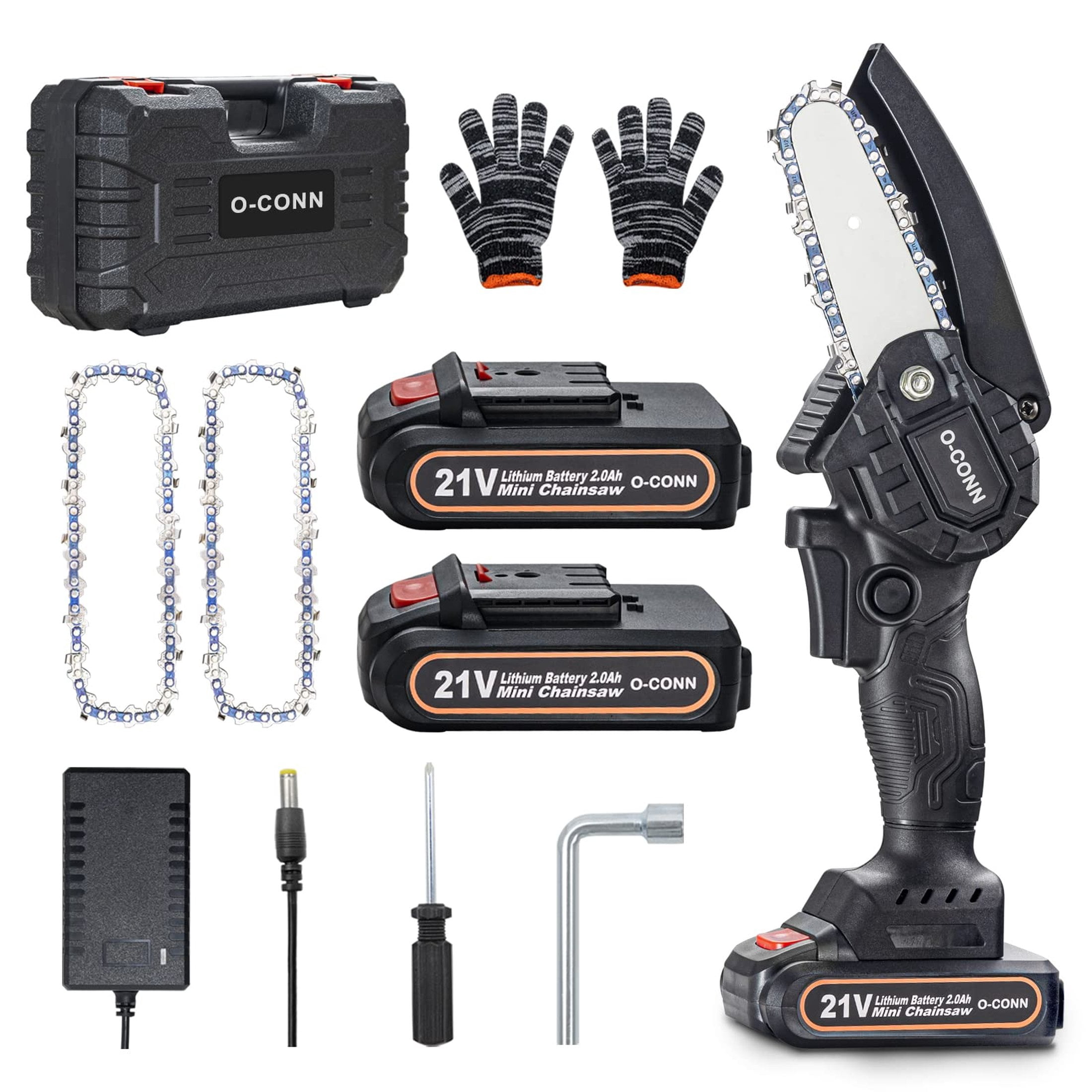 Compact Cordless Mini Chainsaw for Effortless Tree Trimming and Wood ...