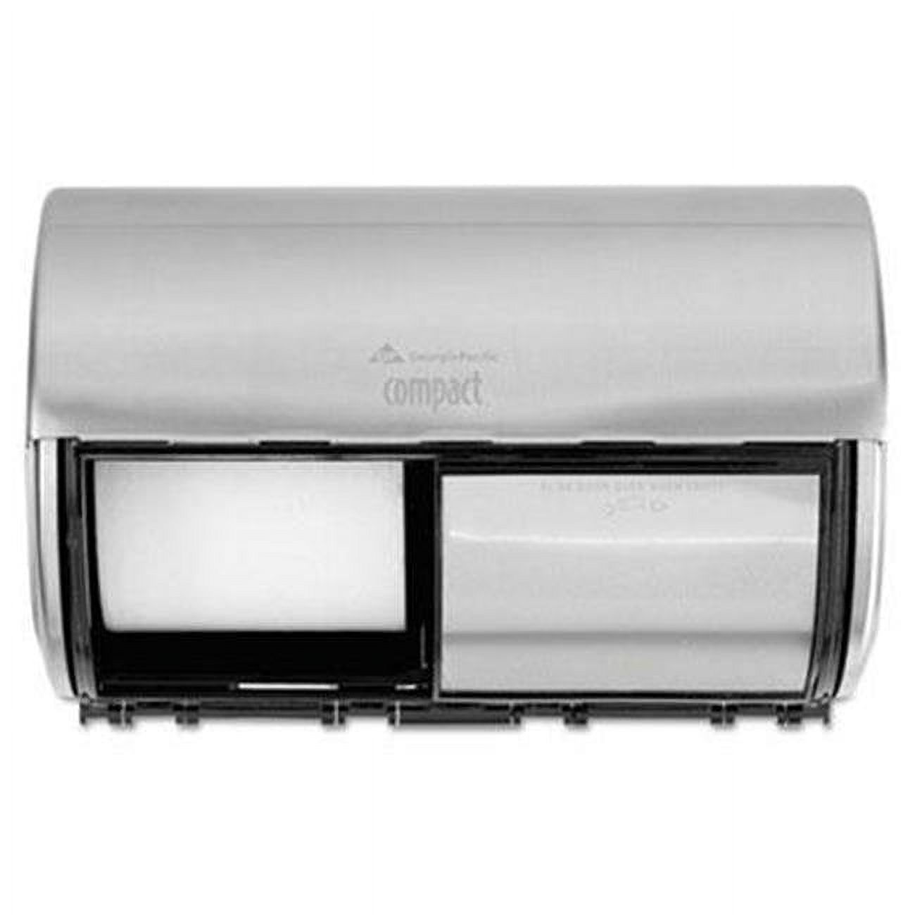 Compact Coreless Side-by-Side Double Roll Tissue Dispenser - Walmart.com