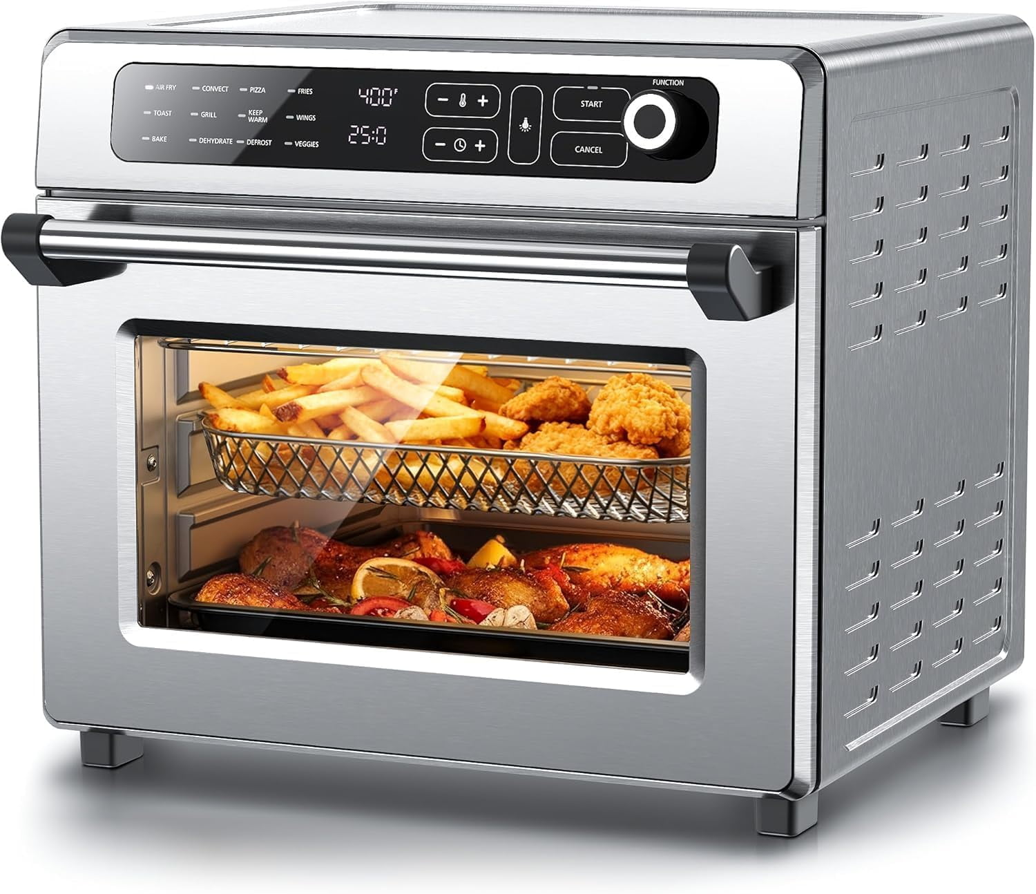 Compact Countertop Microwave Oven, 1.1 Cubic Ft., 950w Capacity, 6 Auto ...