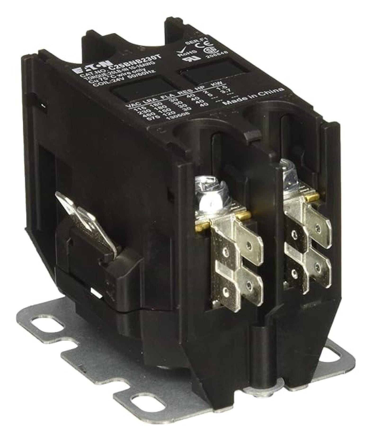 Compact Definite Purpose Contactor 30A 24VAC - DP Contactor 30A/2P/24V - Industrial Control ...
