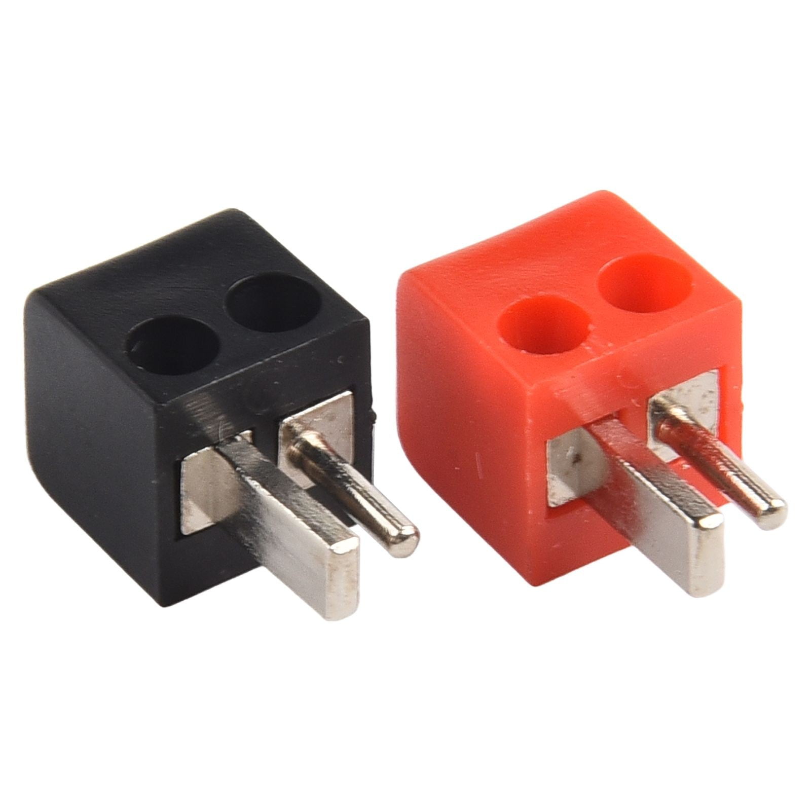 Compact Design 2 Pin DIN HiFi Speakers Connectors in Red and Black Set ...