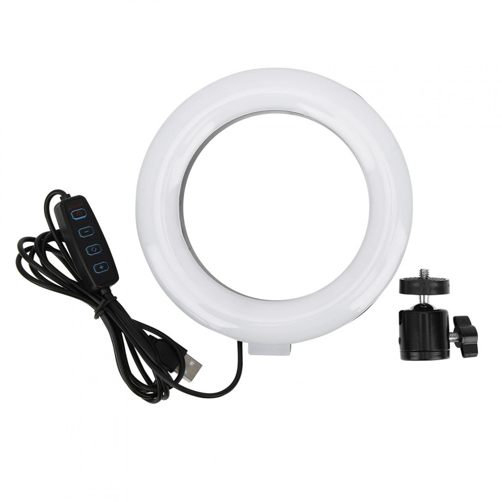 Compact Design, Professional Results: 6 Inch LED Ring Light with ...