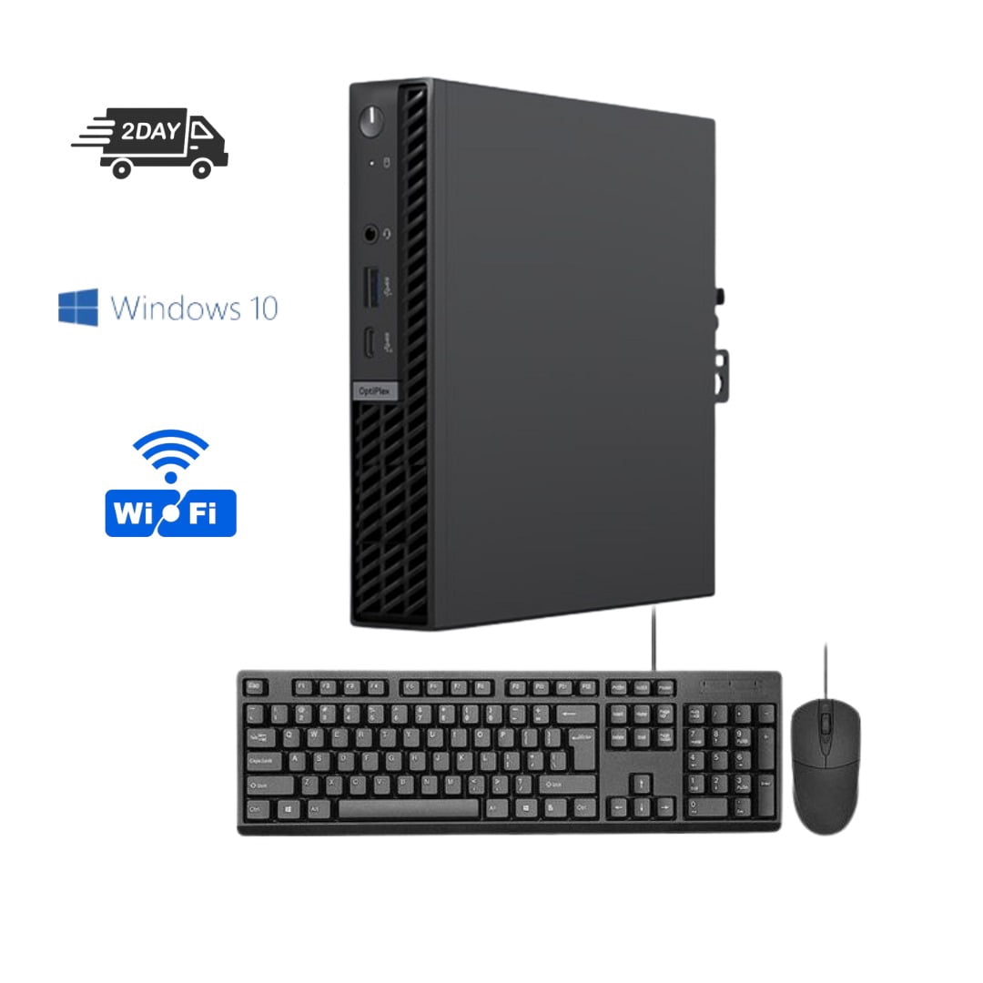 Dell/Lenovo/HP Compact Desktop PC Bundle - 128GB SSD, Entry-Level ...