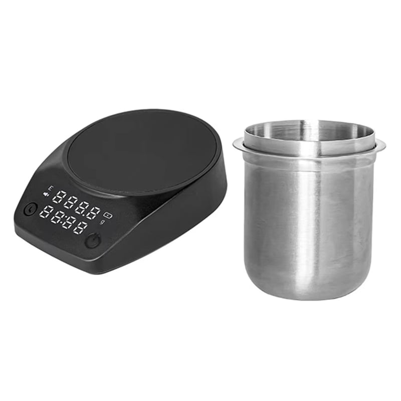 Compact Digital Coffee Scale with Timer,High Precision Weighing & Timing for Perfect Brew ...