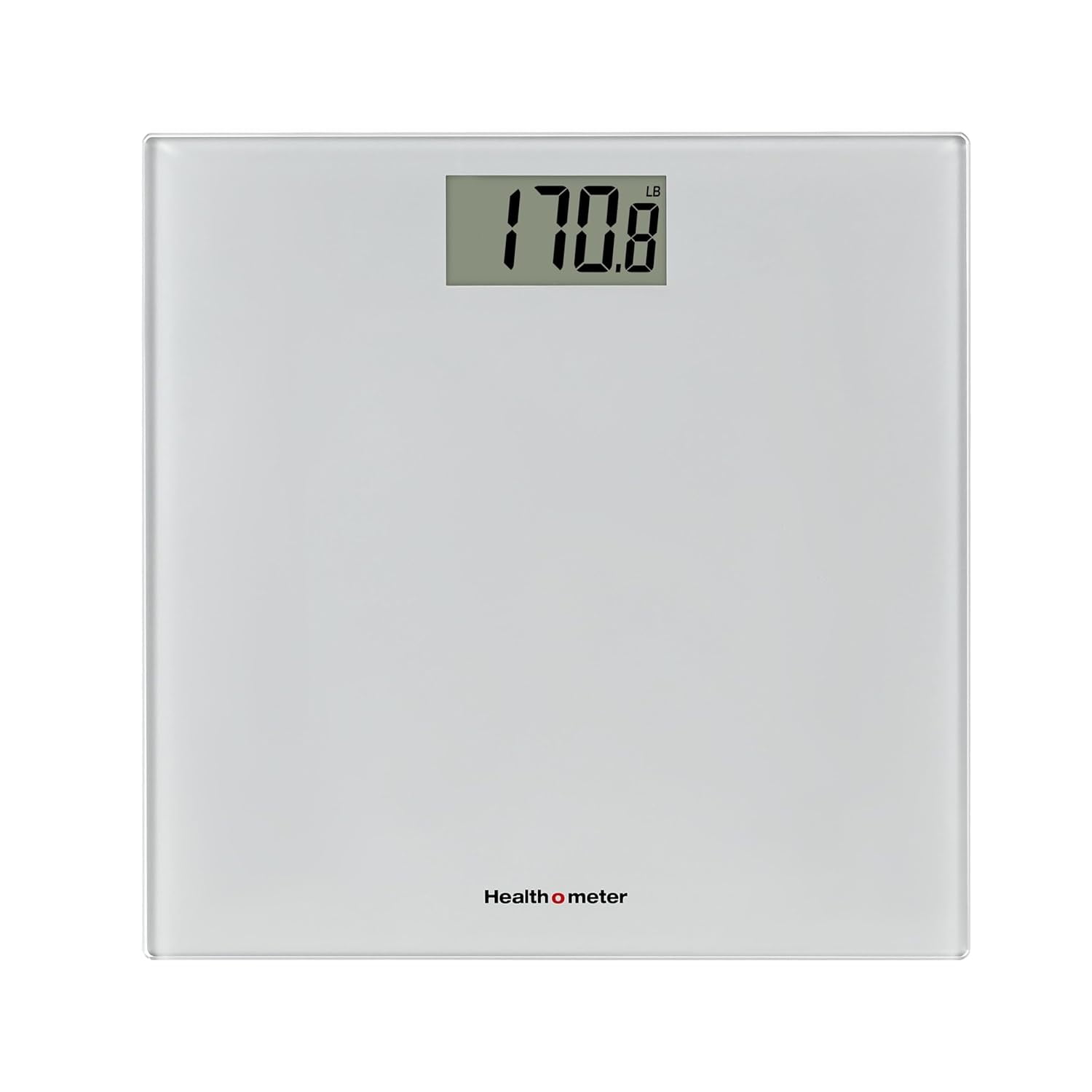 Compact Digital Glass Bathroom Scale – 450 lb Capacity, 4 Load Cells, 3 ...