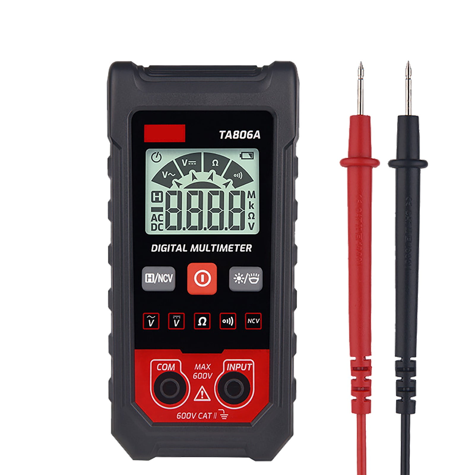 Compact Digital Multimeter Tester with Smart Measurement and Automatic ...
