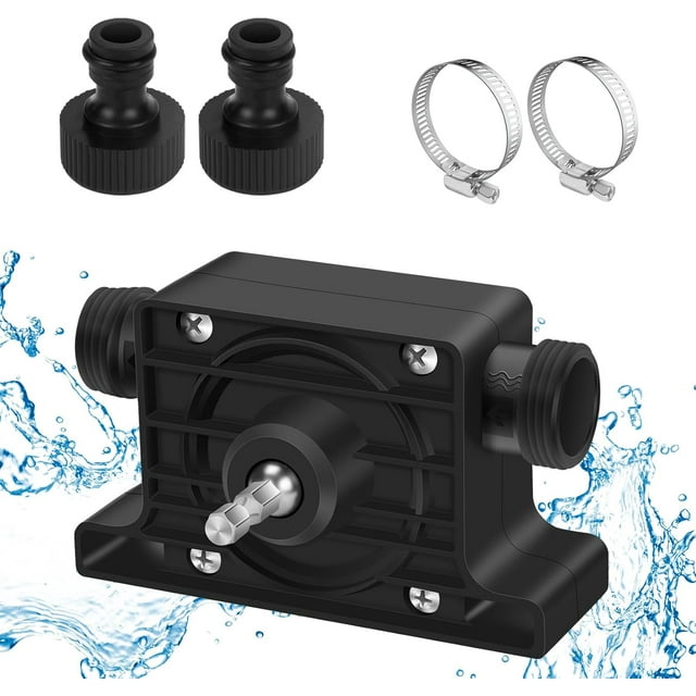 Compact Drill-Powered Liquid Transfer Pump, High-Efficiency Corrosion ...