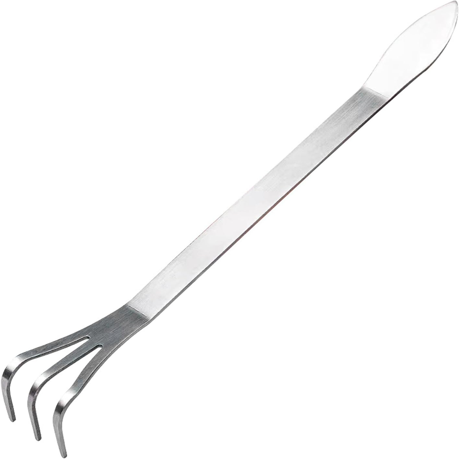 Compact Durable 9-Inch Mini Rake with Sharp Scrape Tip - Essential ...