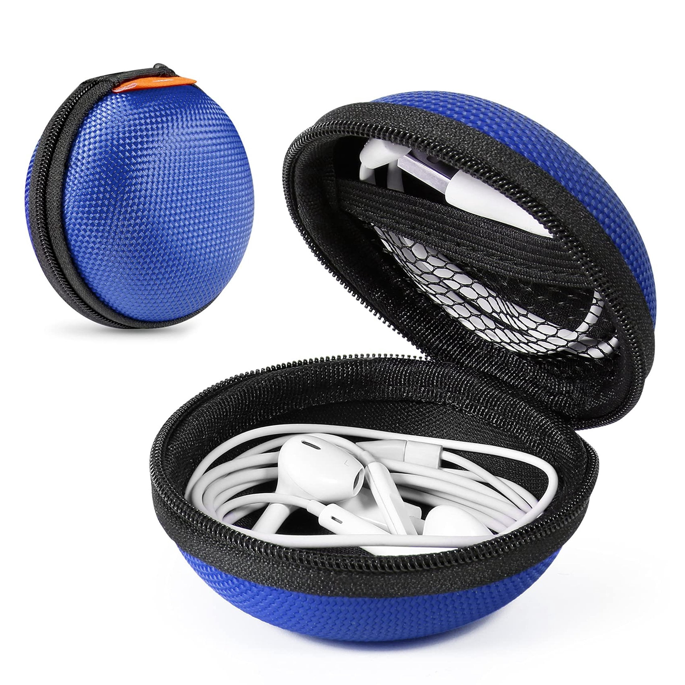 Compact EVA Earbud Case Duo - Shockproof Storage for Electronics and ...