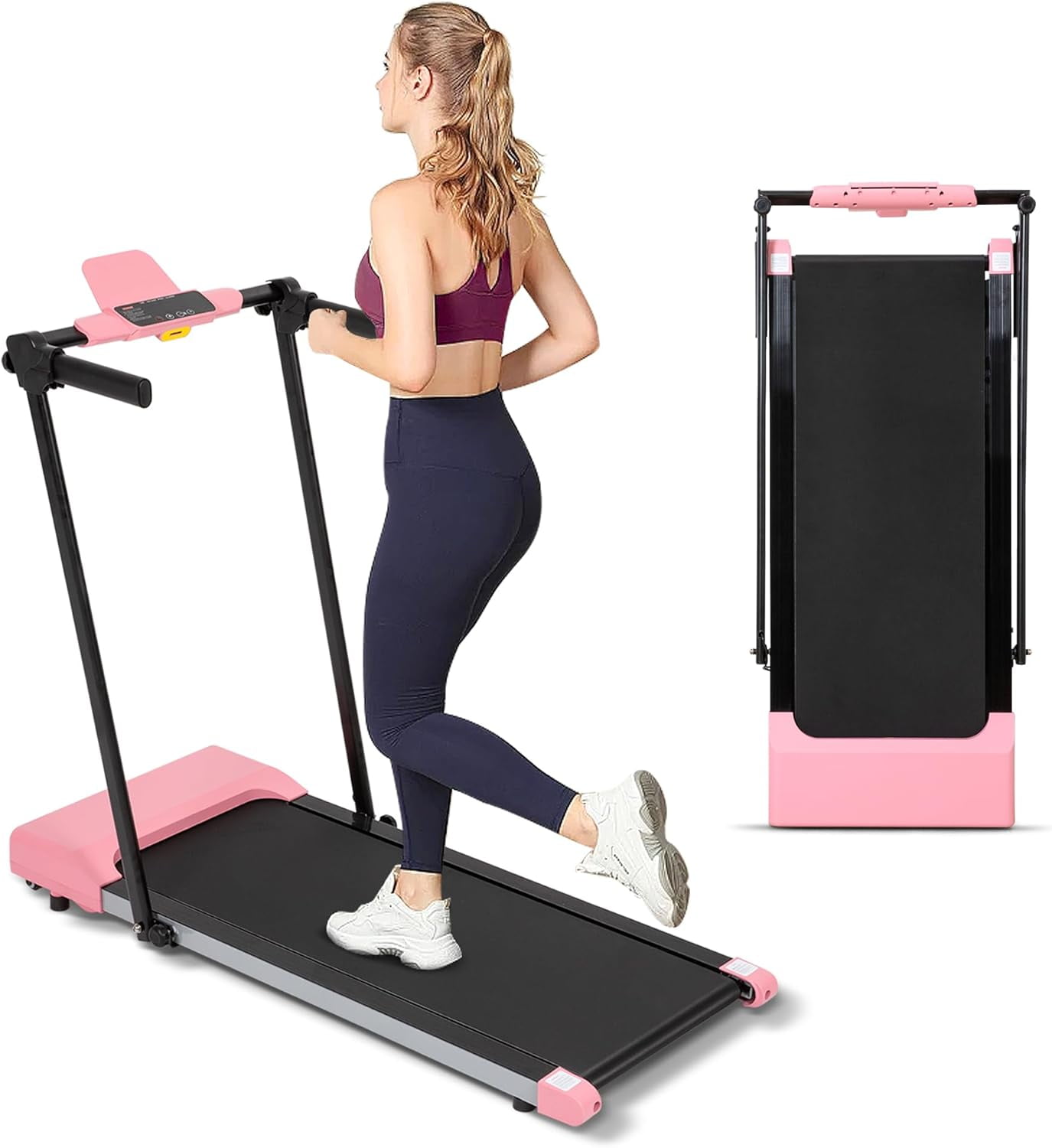Compact Electric Treadmill – Foldable Design for Home and Office Use ...