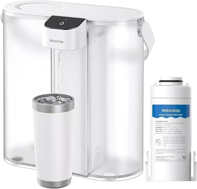 Compact Electric Water Filter Pitcher,200GallonWater Filter for Fridge ...