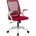 Compact Ergonomic Office Chair with Flip-Up Arms & Breathable Mesh Back ...