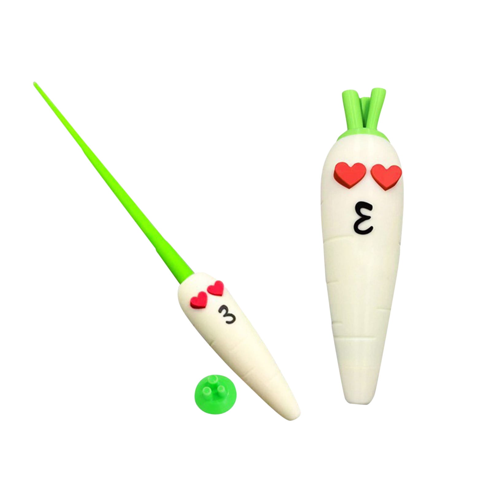 Compact Extendable Retractable Carrot Hand Held Radish Toy Pole For ...