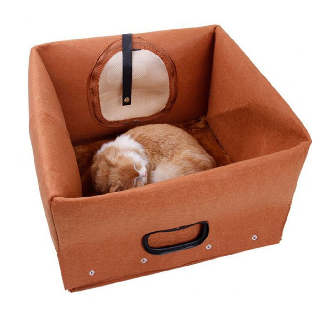 Compact Felt Cat Nest Travel with Cat Easy to Carry Foldable Waterproof ...